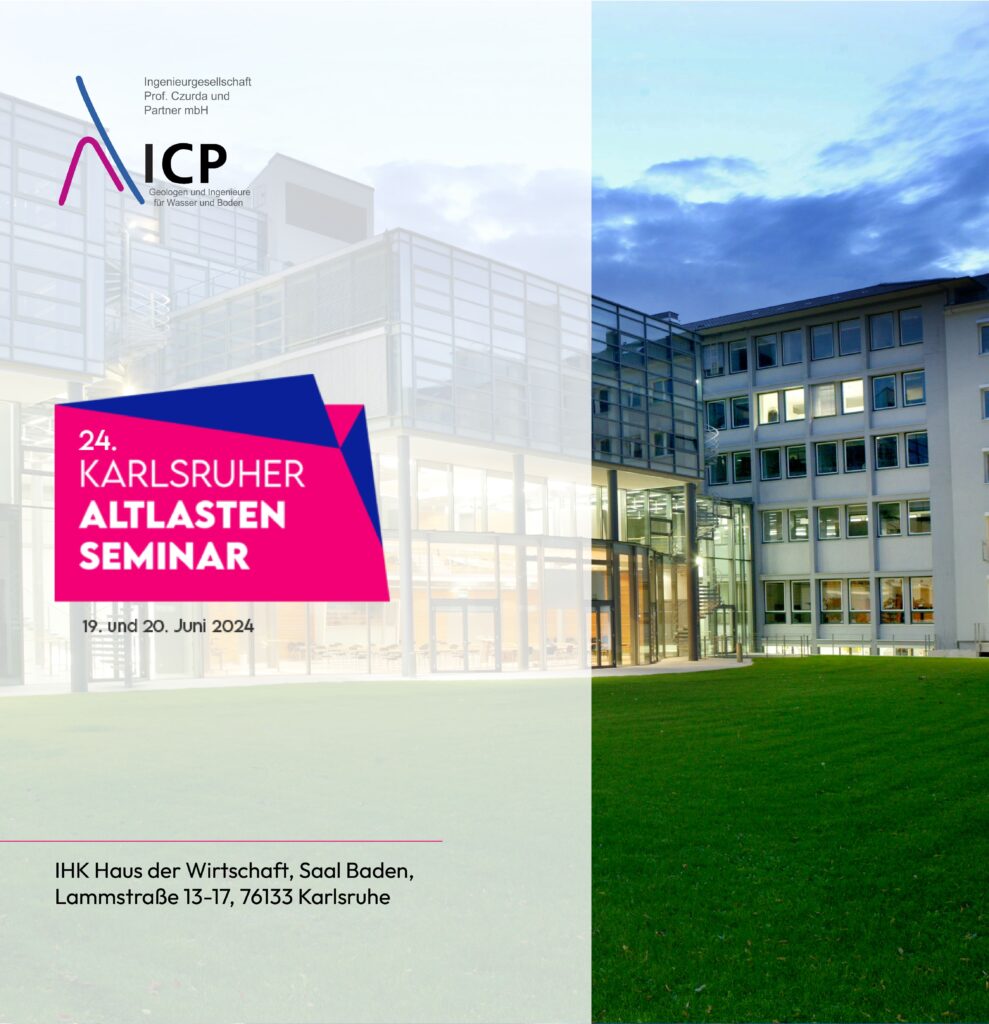 Karlsruher Altlastenseminar 2024 - ICP Ingenieurgesellschaft mbH