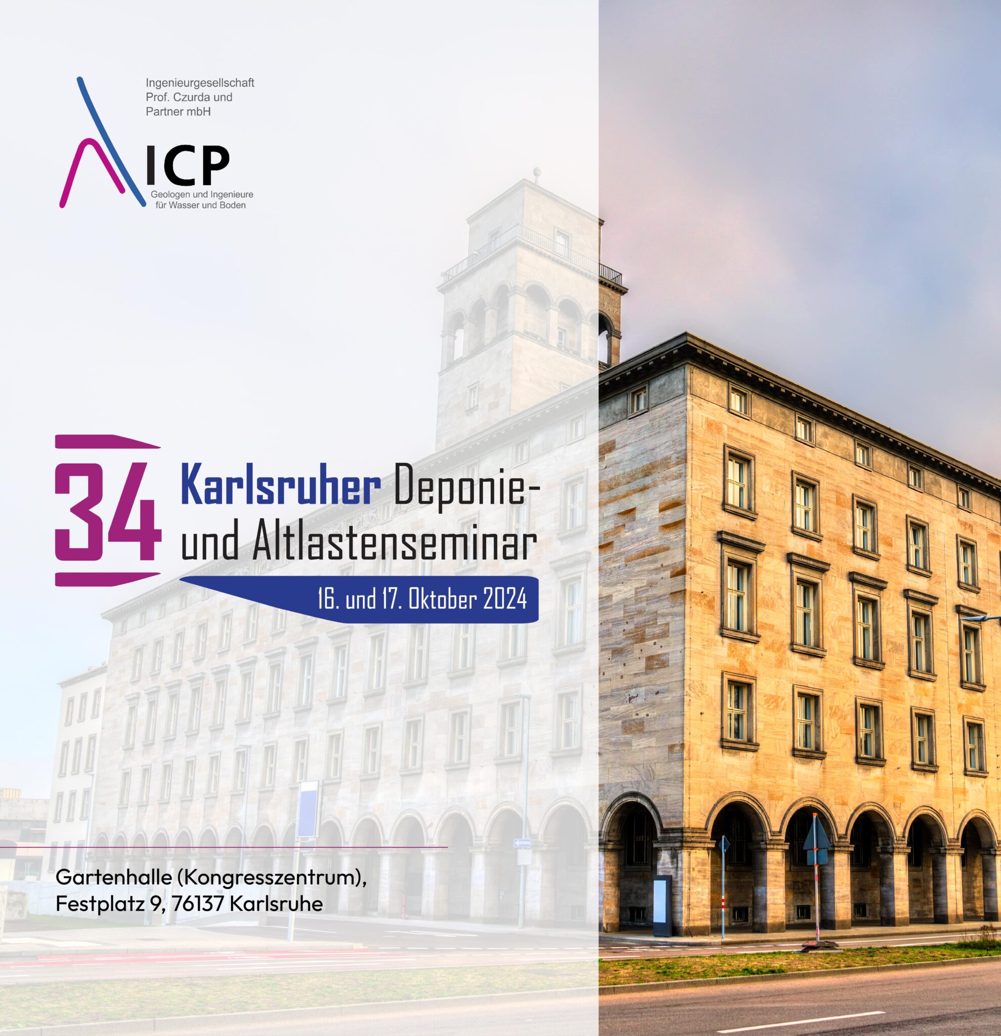 Karlsruher Deponie- und Altlastenseminar 2024 - ICP Ingenieurgesellschaft mbH